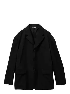 Comme Des Garçons Wool Blazer - Black