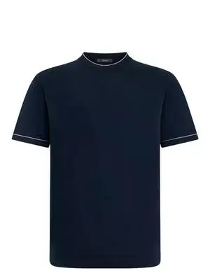 Boggi Milano Short-sleeves T-shirt - Blue