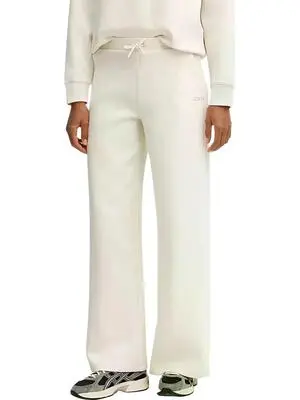 Guess Logo-plaque Track Pants - Neutrals