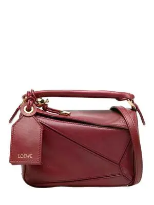 Loewe Mini Puzzle Bag Red