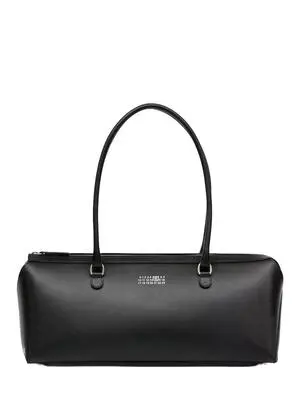 MAISON MARGIELA Large Leather Bauletto Bag - Black