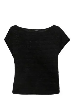 NEERA Knitted Top Black