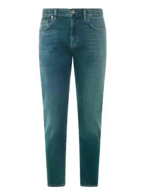 Eleventy Patch Pocket Jeans Blue