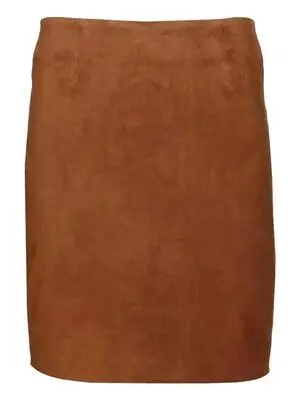 ROTATE BY BIRGER CHRISTENSEN Suede Mini Skirt