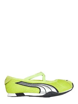 PUMA H-street Elasticated Ballet Flats - Green