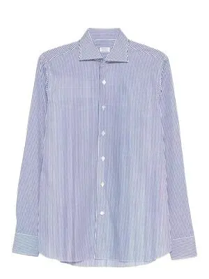 BORRIELLO NAPOLI Striped Shirt - Blue