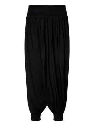 Alaïa Wool-blend Balloon Pants - Black