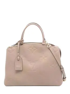 LOUIS VUITTON Monogram Empreinte Giant Palais Satchel 2021-2026 - Neutrals