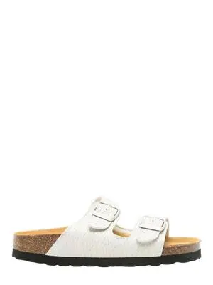 Woolrich Buckle-strap Sandals - White