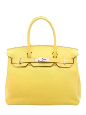 Hermès 2019 Birkin 30 Handbag Yellow