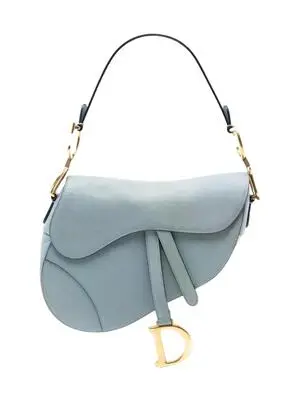 DIOR 2018 Grained Calfskin Saddle Bag
