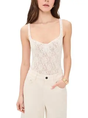 Hanky Panky Underwire Thong Bodysuit - Marshmallow