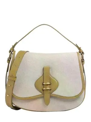 COCCINELLE Buckle Leather Tote Bag - Neutrals