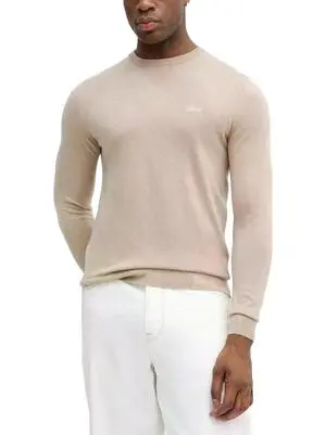 Guess Script-logo Sweater - Neutrals