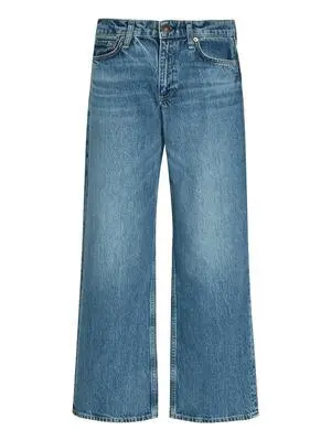Rag & Bone Saige Straight-leg Denim Jeans - Blue