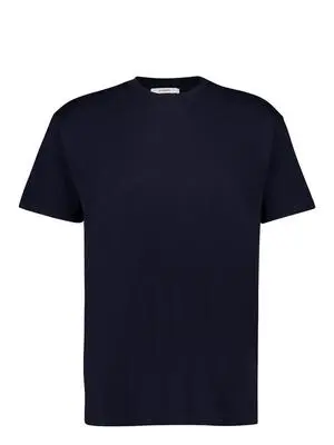 Givenchy Dark Navy Logo Cotton T-shirt - Blue