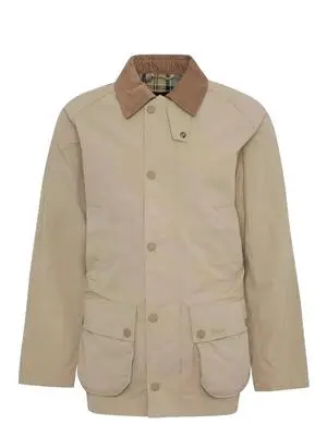 Barbour Ashby Pocket Jacket With Corduroy Collar - Neutrals