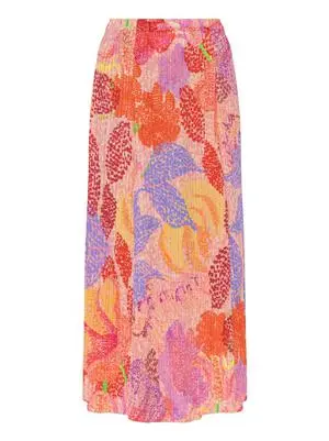 Issey Miyake Pleated Skirt - Multicolour