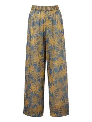 ERES Itinérant Printed Wide-leg Pants - Multicoloured