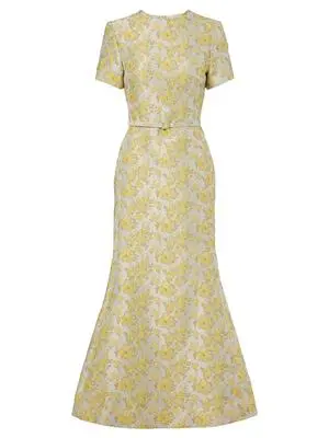 Simkhai Caraline Floral Jacquard Cocktail Dress - Multicoloured