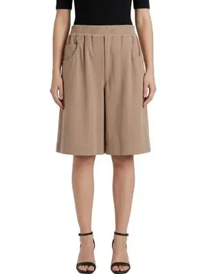 Brunello Cucinelli Relaxed Fit Shorts - Brown