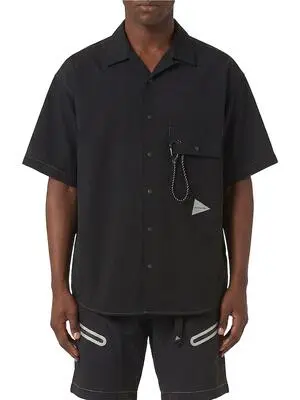 AND WANDER Button-up Shirt - Black