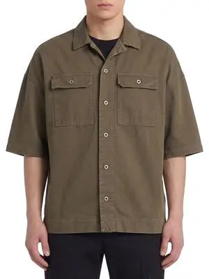 Rick Owens Cotton Casual Shirt - Grey