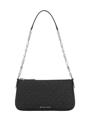 Michael Kors Shoulder Bag With Chain Strap - Black