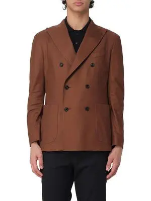 Boglioli Double Breasted Jacket - Brown