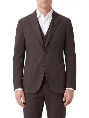 Boglioli Single-breasted Blazer - Cocoa
