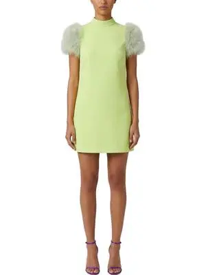 Valentino Garavani Embellished Mini Dress - Green
