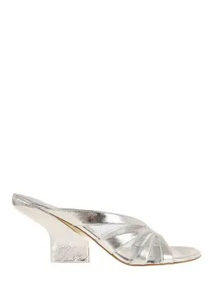 Dries Van Noten Heeled Sandal - Silver