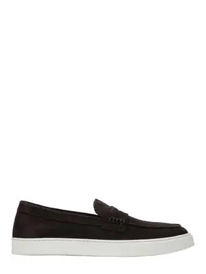 DOUCAL'S Doucal's Suede Loafers Brown