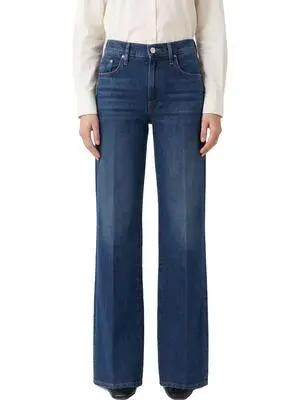 MOTHER Wide Leg Jeans - Blue