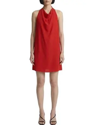 Valentino Garavani Silk Mini Dress - Red