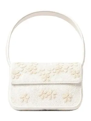 Staud Embellished Shoulder Bag - Green