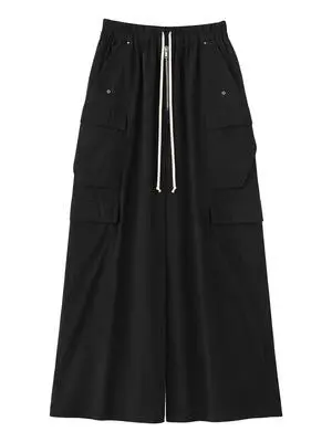 Rick Owens Jumbo Belas Cargo Pantalone - Black
