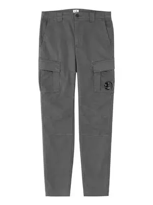C.P. COMPANY Cargo Pantalone With Logo Patch