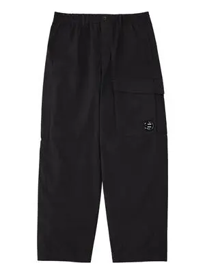 C.P. COMPANY C. P. Company Cargo Pantalone With Logo Patch - Black
