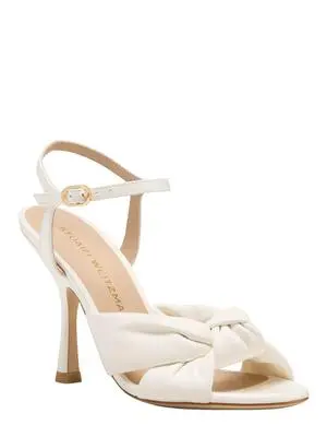 STUART WEITZMAN Soplaya 100 Sandal - Cream.