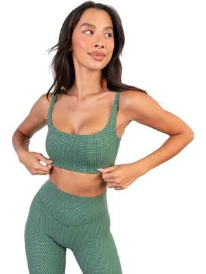 VITALITY Cloud Ii Classic Bra - Pine Gingham