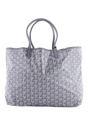 Goyard Saint Louis Tote Coated Canvas Pm - Grey