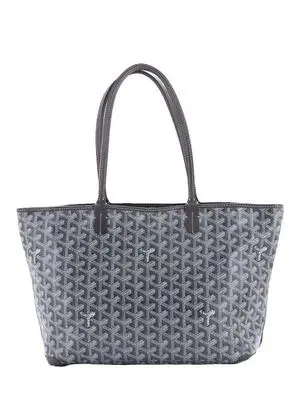 Goyard Artois Tote Coated Canvas Pm - Grey