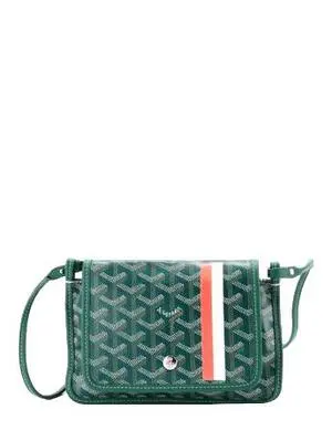 Goyard Plumet Clutch Wallet Printed Coated Canvas Green