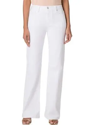 Paige Sofia Flare Jeans - Crisp White