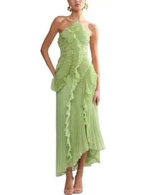 AMUR AMUR Lorelie Halter Gown Stem