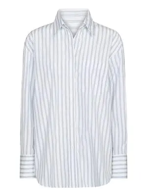 TWP Big Jo Shirt - White,midnight