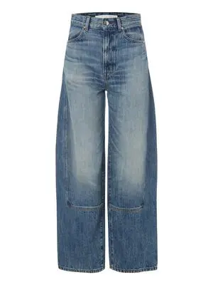 RÙADH The Rhone High-rise Baggy Jeans - Mayfly