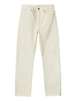 SLVRLAKE London Straight Leg Jeans - Ecru