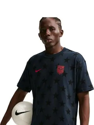 Nike Usmnt Soccer T-shirt - Blue